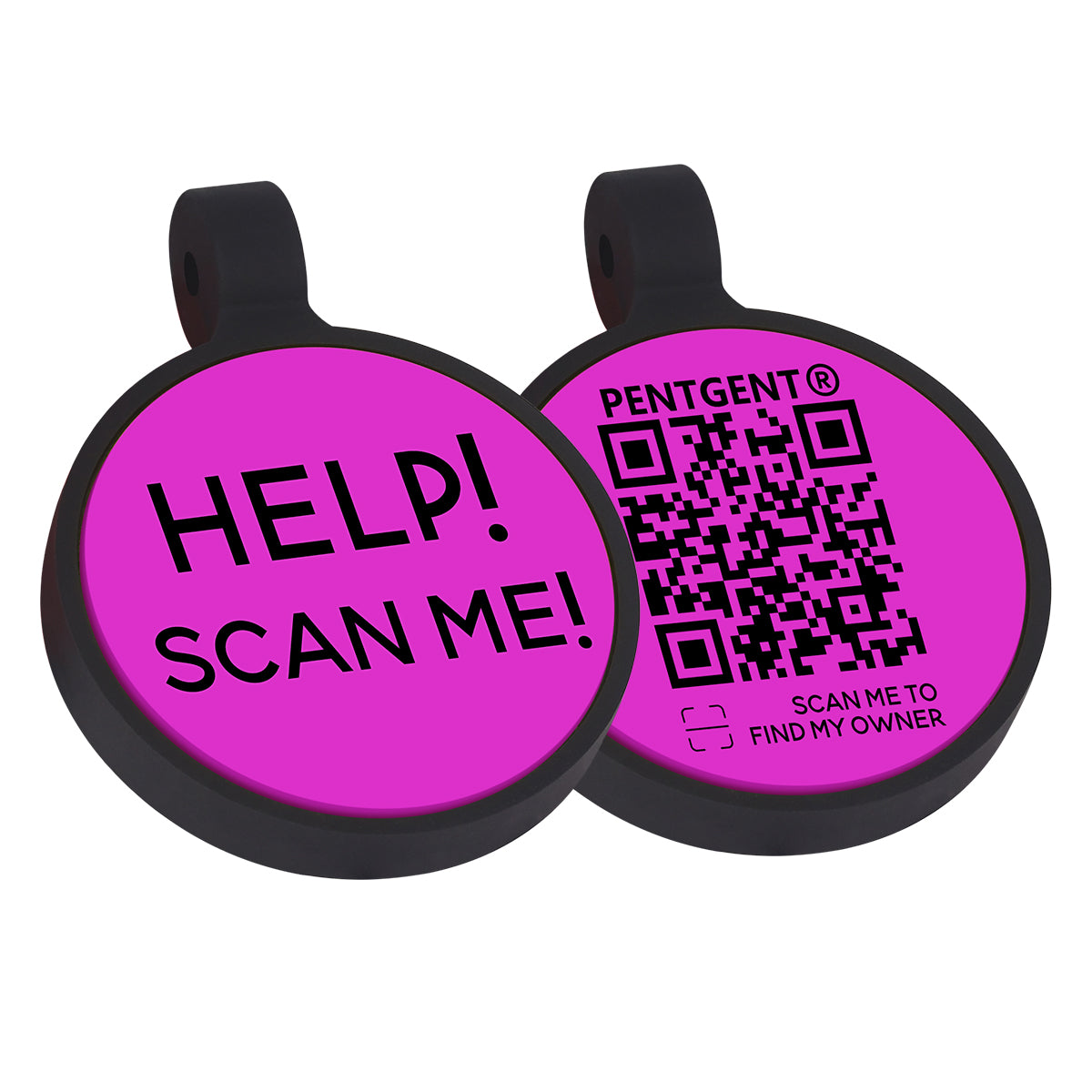 Petgent QR Code Dog Tags for Pets Personalized Editable Pet Cat Dog Na ...